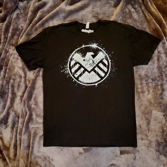 Welovefine | Shirts | Marvel Tmx Shield Logo Tshirt The Experience Mens ...